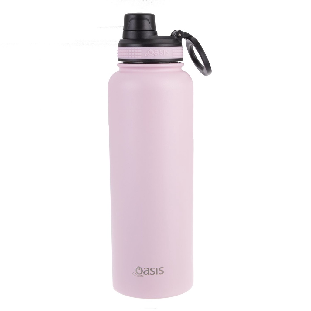 Oasis Stainless Steel Insulated Sports Water Bottle with Screw Cap 1.1L | Shopee Singapore