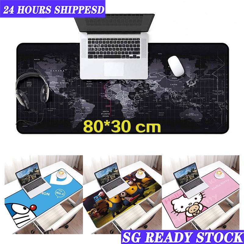 【SG】Cute Cartoon Large Size Mouse Pad waterproof Desk Anime Mouse Pad ...