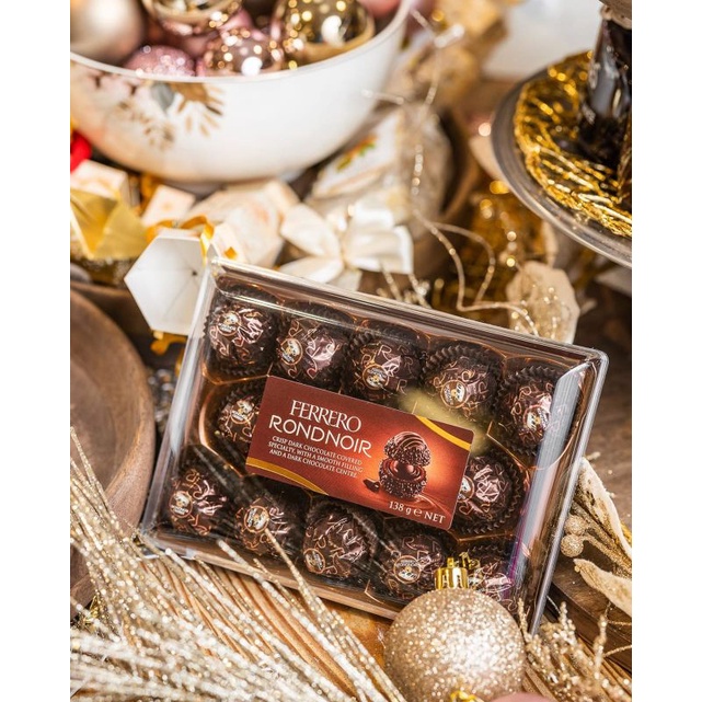 Ferrero Rocher Dark Chocolate Rondnoir Rond Noir | Shopee Singapore