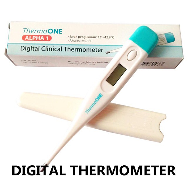 DIGITAL THERMOMETER | ONEMED ALPHA 1 | SHIP FROM SG | Shopee Singapore