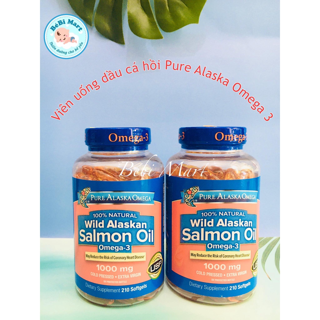 Pure Alaska Omega Wild Alaskan Salmon Oil 1000mg | Shopee Singapore