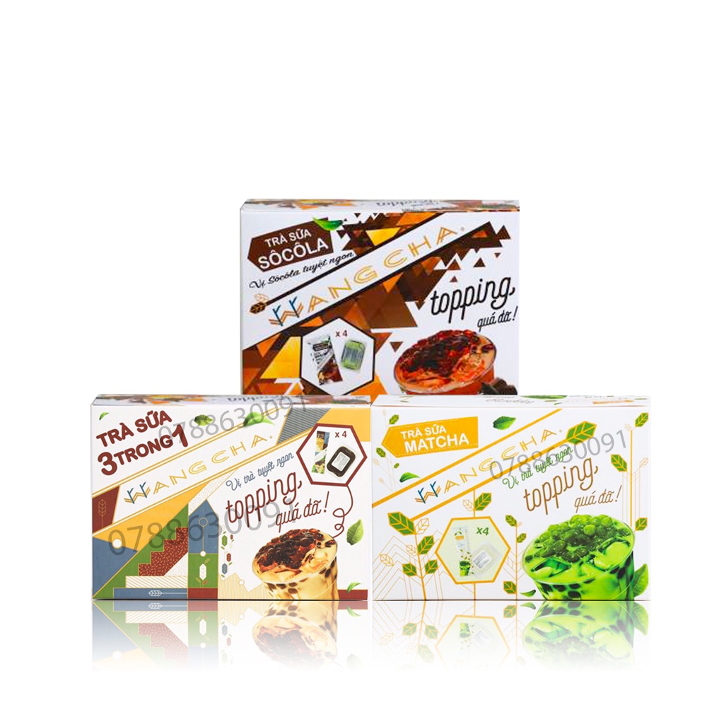 Milk Tea Box 3IN1 WangCha Traditional Flavor (Multiple Flavors ...