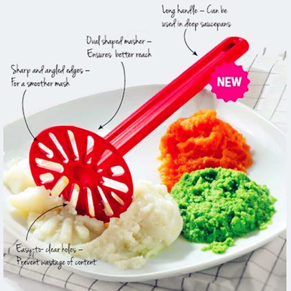 Tupperware Mash It(Potato/Carrot/Vegetable Masher) | Shopee Singapore