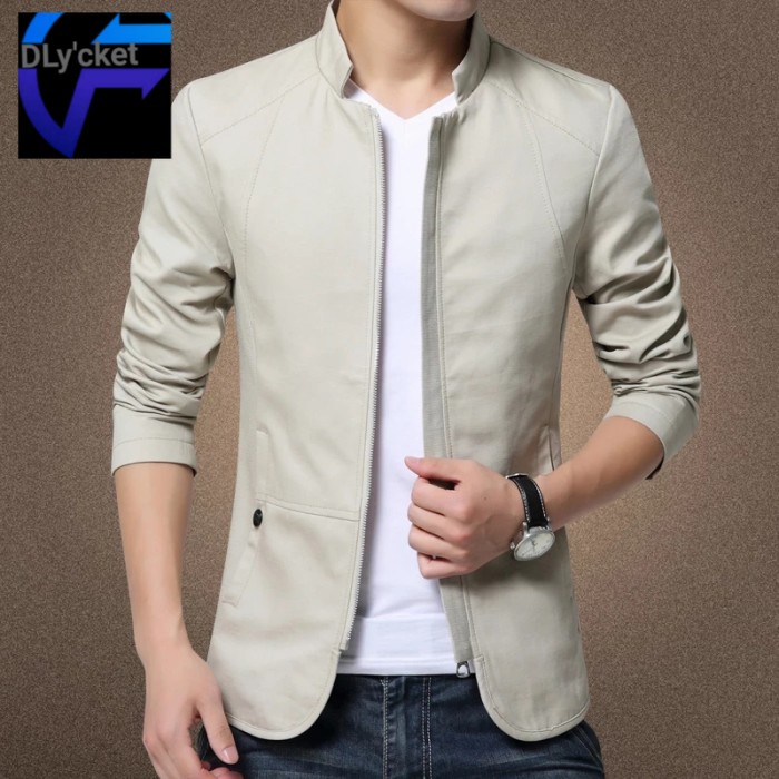 Latest Men's semi Jacket/semi Jacket/casual Jacket/blezer-NAVY, M ...