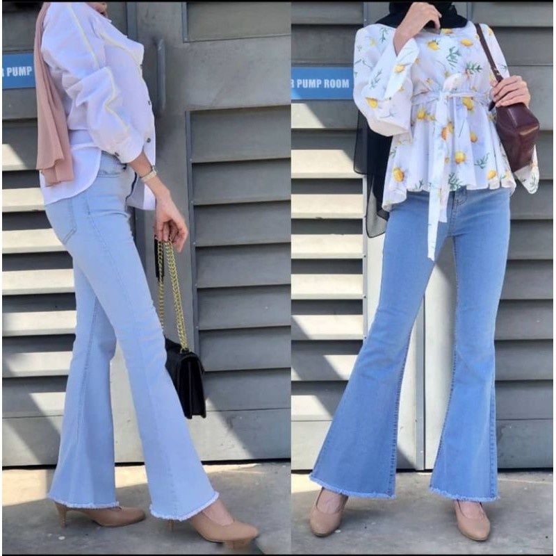 Seluar Jean's Bootcut/flare Women ZARA Baru Sampai Good Quality (bu ...