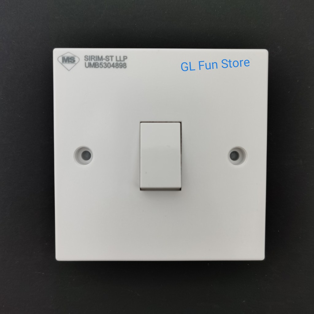UMS 1 Gang 1 Way Switch Socket Outlet (UMS201) | Shopee Singapore