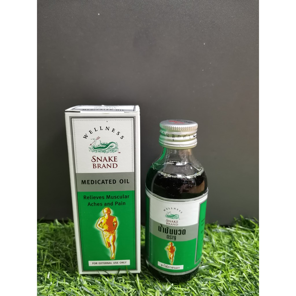 Snake Brand Medicated Oil 蛇标铁打油 60 ml (per bottle) (EXP 21/6/26 ...