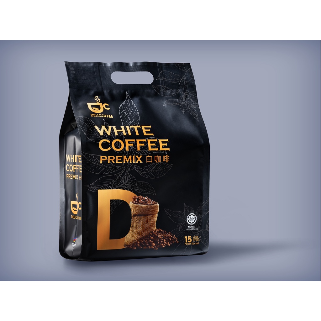 Deli Coffee 3 in 1 White Coffee 450gram(15x30gram) | Shopee Singapore