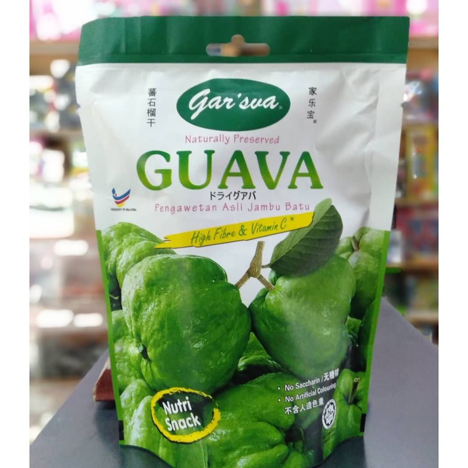 GARS DRIED GUAVA 60G | Shopee Singapore