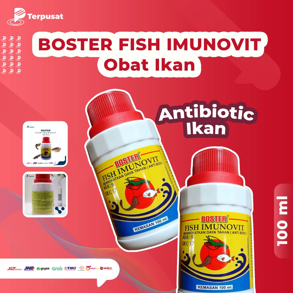 Immunovit Fish Booster 100 ml Fish medicine Increases endurance (Anti ...