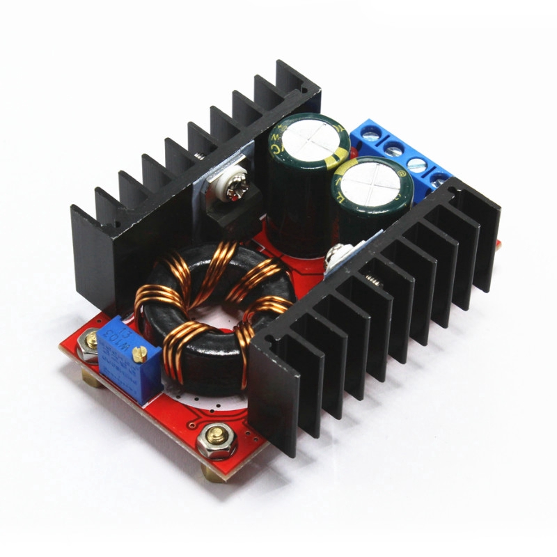 150W DC-DC 10-32V To 12-35V Adjustable Booster Step Up Voltage Module ...
