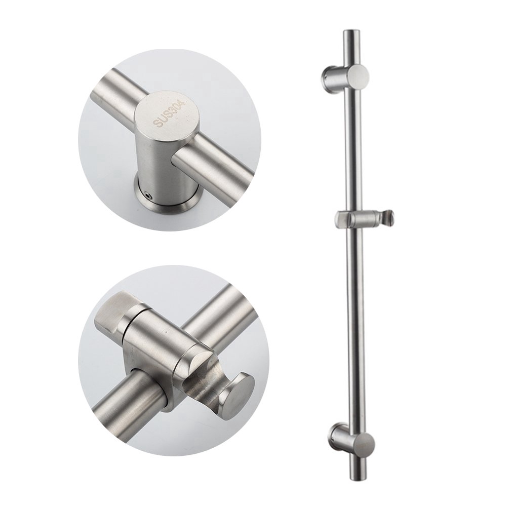 Shower Slider Bar, Handheld Shower Heads' Assister Adjustable Shower ...