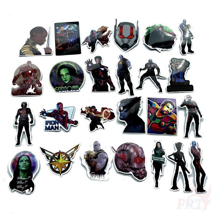 Marvel Stickers 100Pcs Superhero & Thanos Fashion DIY Fashion Doodle ...