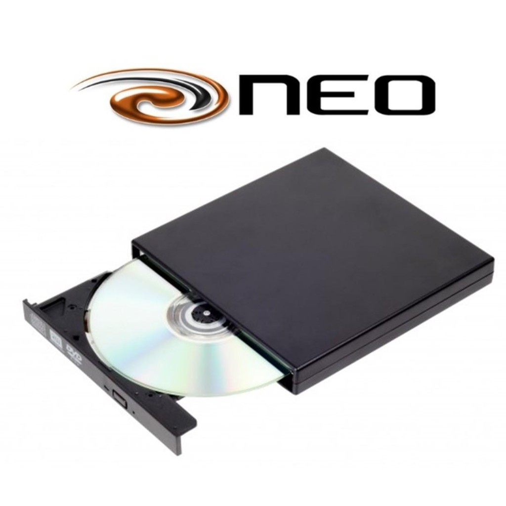 Neo Smallest & Lightest USB 2.0 Tray Load DVD Writer (BLACK) | Shopee ...