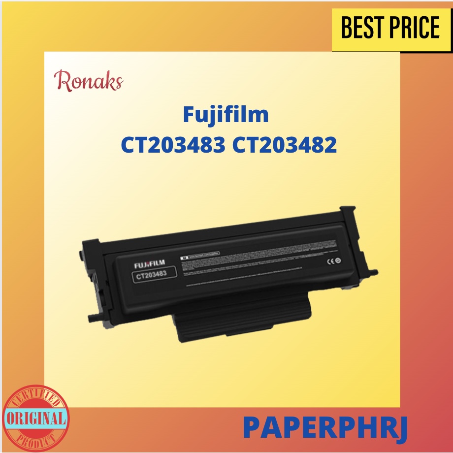 Fujifilm / Fuji Xerox CT203482 203482 / CT203483 203483 / Black Toner ...