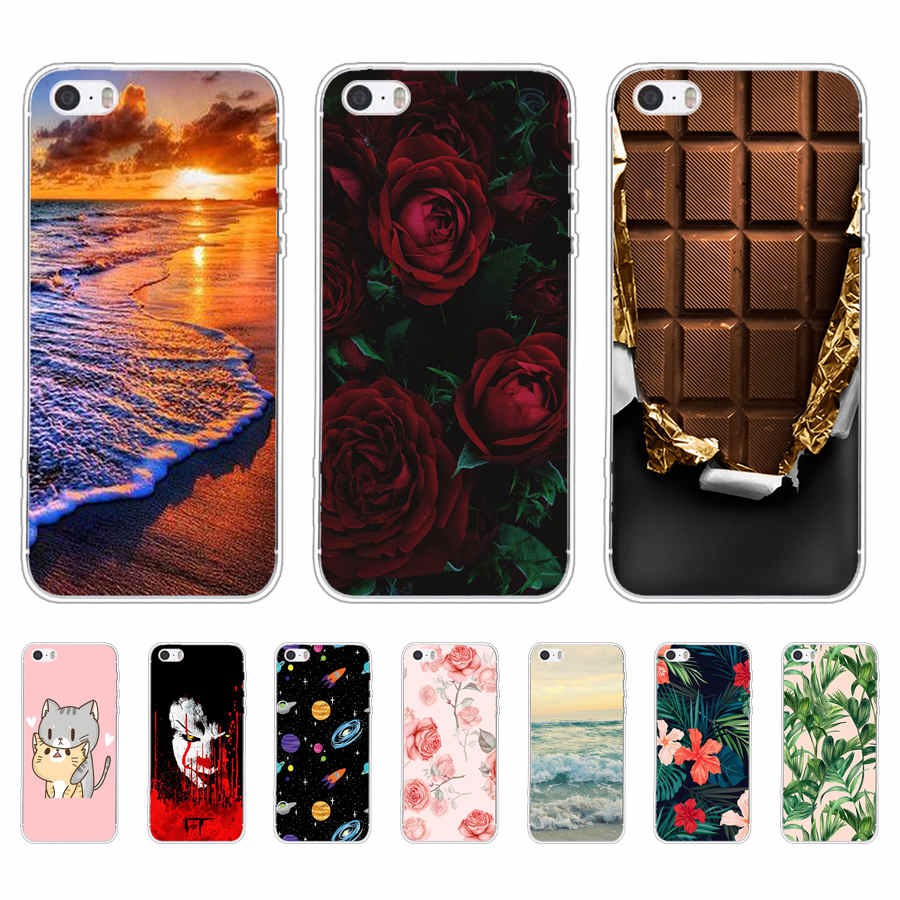 Apple Iphone 4 4s 5 5S SE Case TPU Soft Silicon Iphone5 Protecitve ...