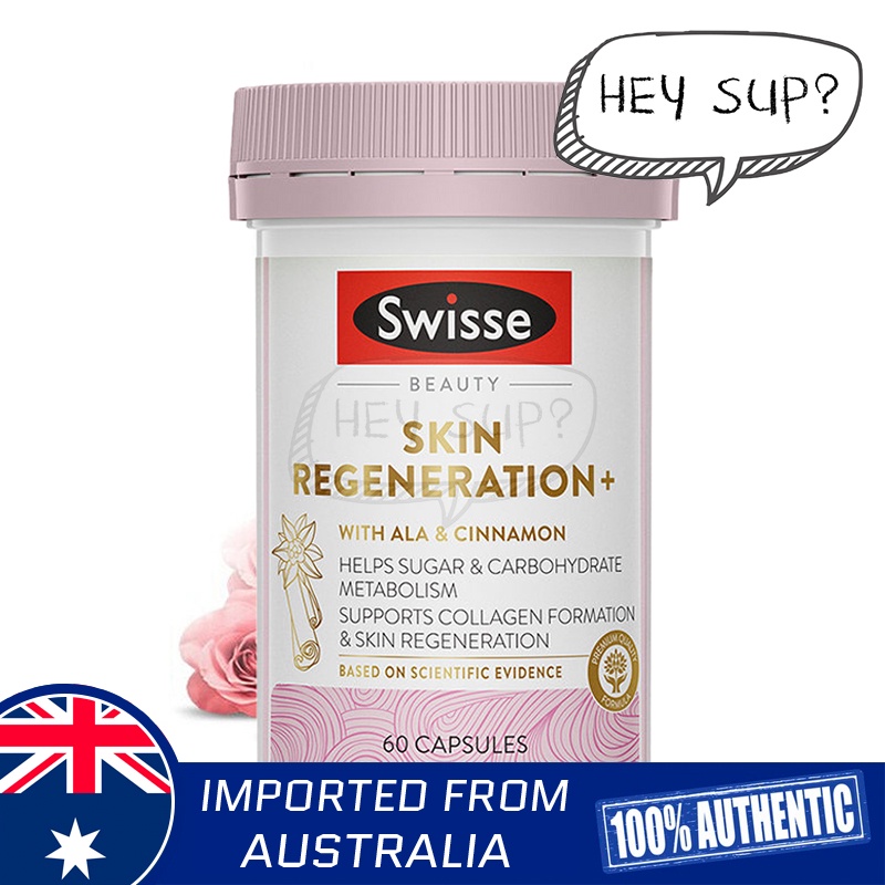 Swisse Skin Regeneration 60 Caps | Shopee Singapore