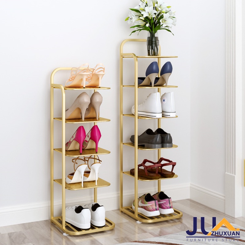 JUZHUXUAN Shoe rack simple doorway shoe rack shoe cabinet space saving ...