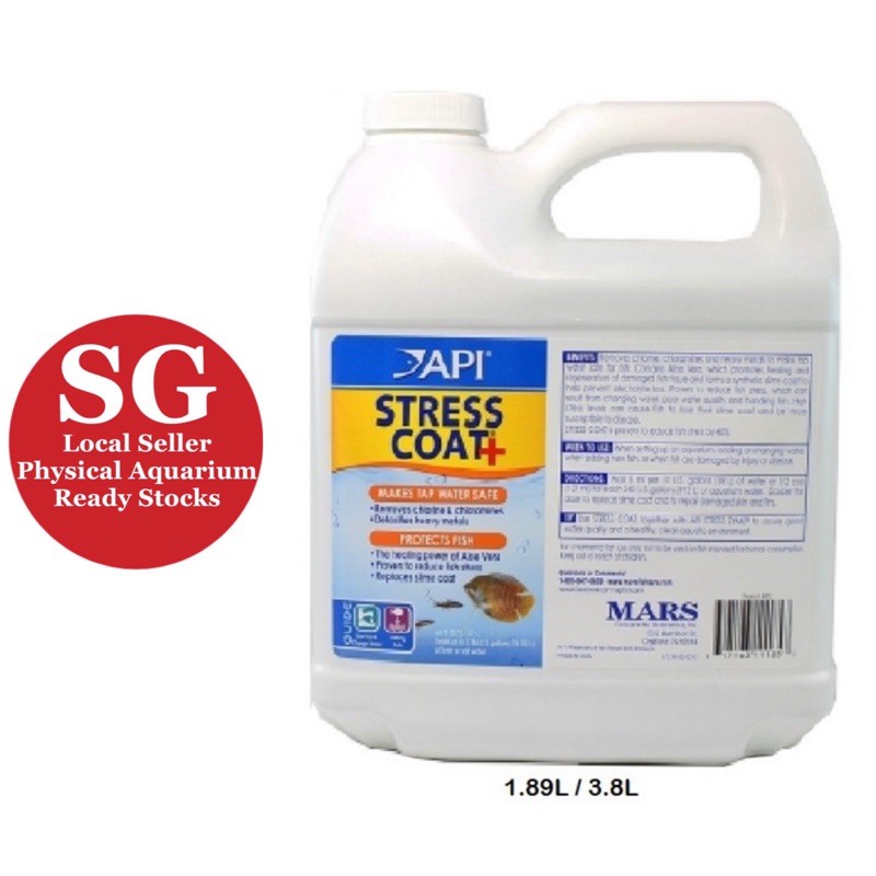 API Stress Coat (PREMIUM ANTI CHLORINE WITH ALOE VERA PROTECTION ...