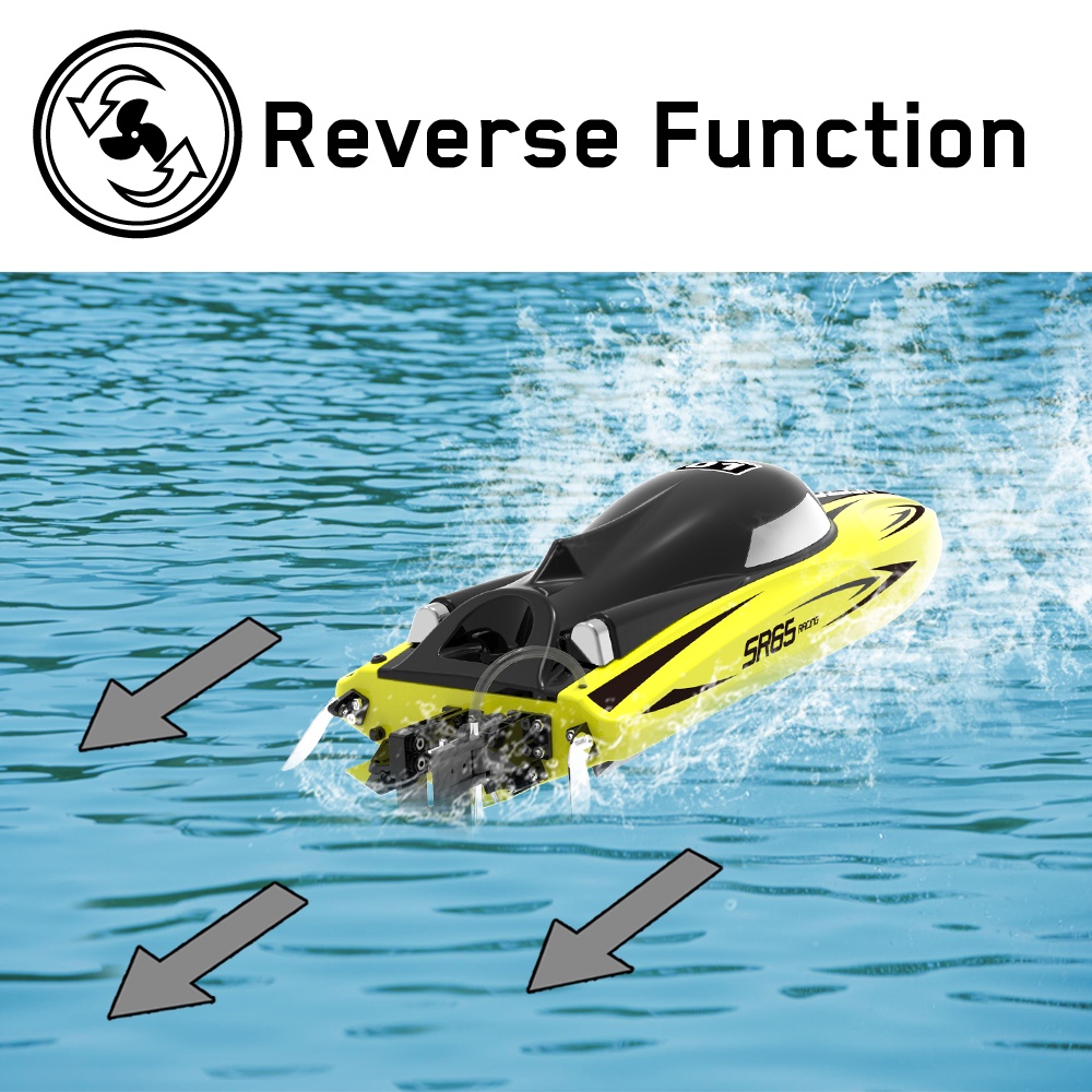 VOLANTEXRC RC Boat Racing High Speed 2.4GHZ 56kmh Brushless Self ...
