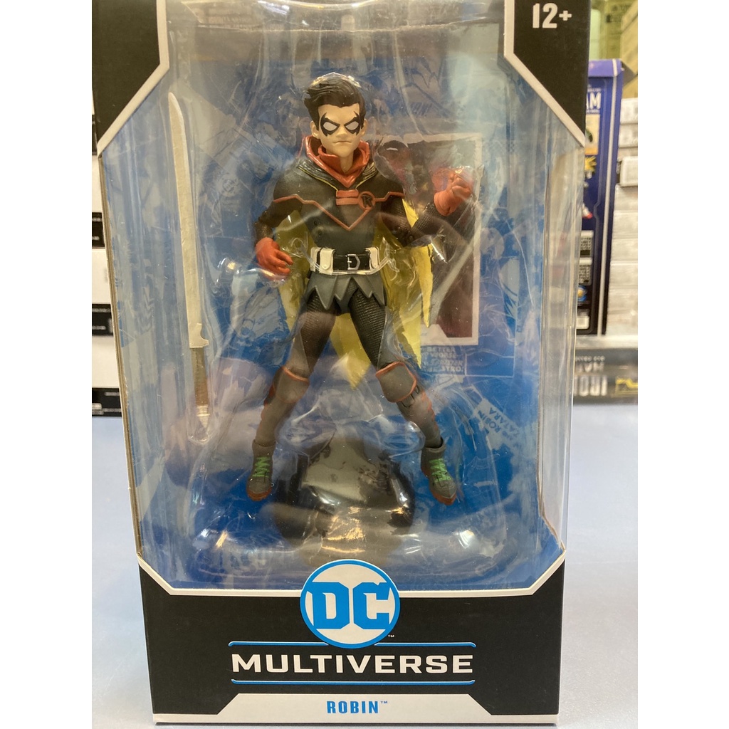 DC Agent Version Mcfarlane Multiverse 7 Inch Damien Wayne Robin Death ...