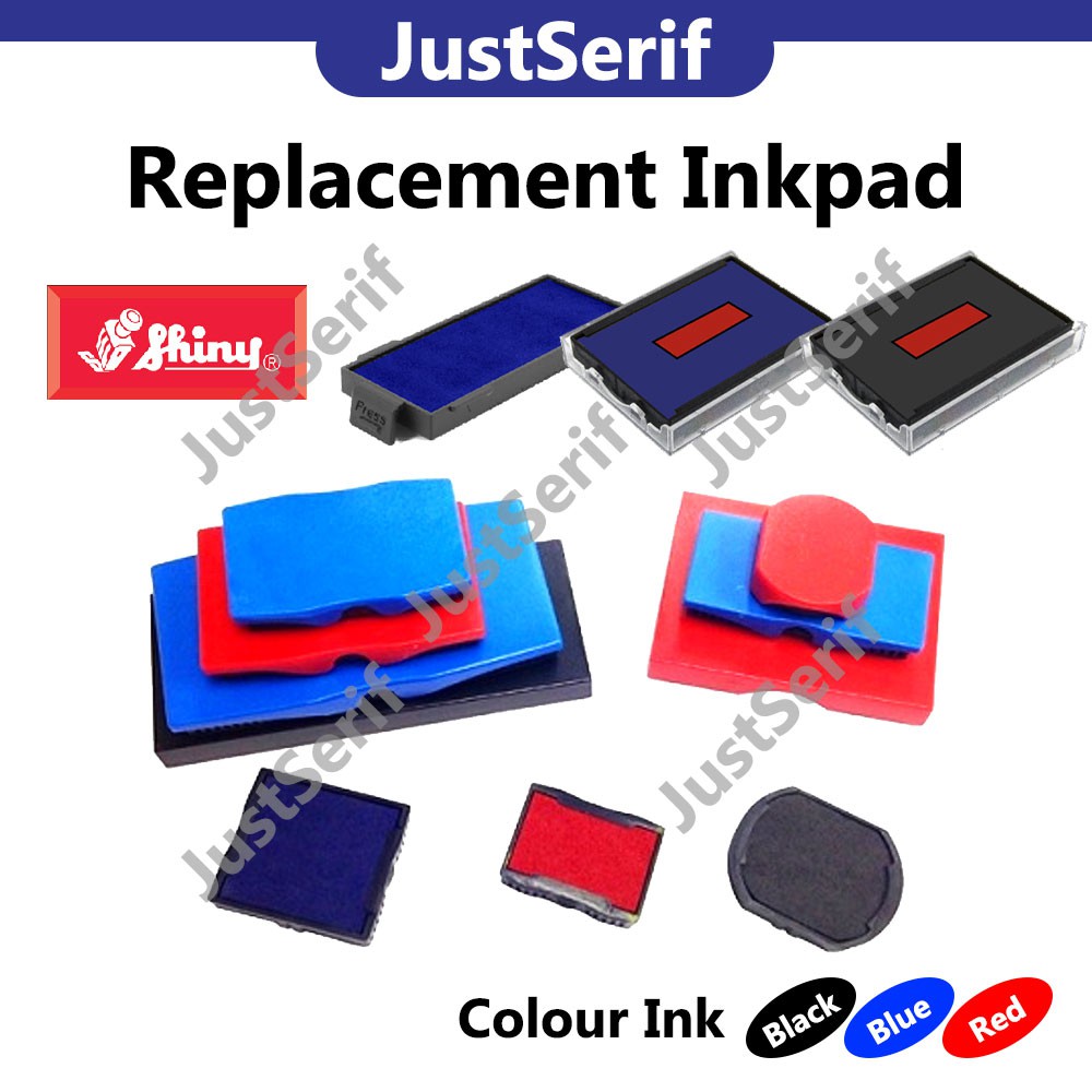 Shiny Replacement Inkpad ink pad self inking rubber stamp S-851-7 S-852 ...