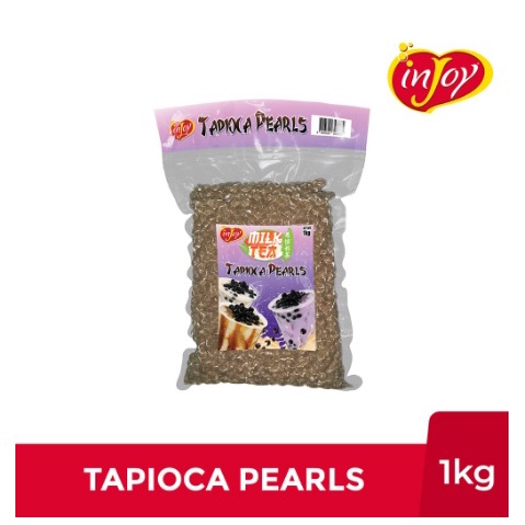 INJOY Tapioca Boba Pearls 1kg | Milk Tea Pearls Sago | Shopee Singapore