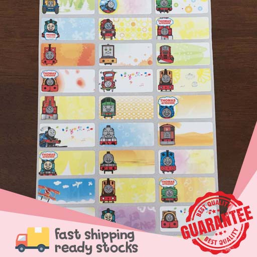 Thomas The Train Sticker Name / Book Sticker / Cartoon Sticker ...