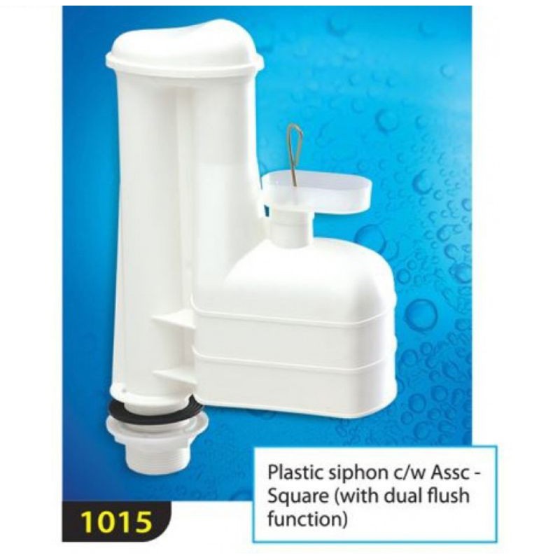 Plastic cistern siphon (square siphon) | Shopee Singapore