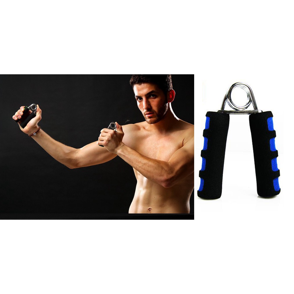 Hand Gripper Spring Grips Finger Wrist Strength Training Exercise Gym ...