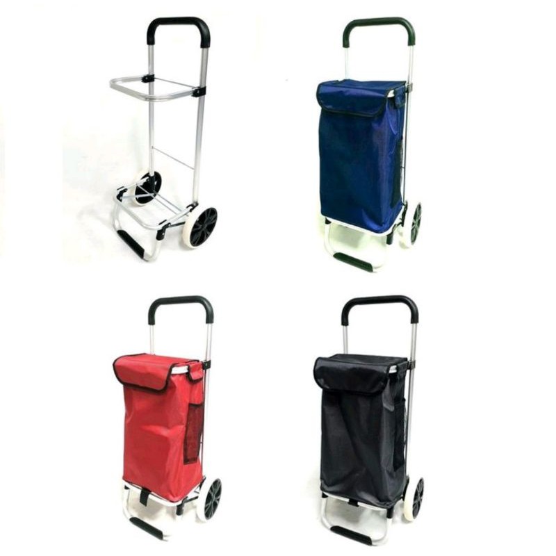 Large Market trolley bag with wheels Foldable Market Shopping trolley ...