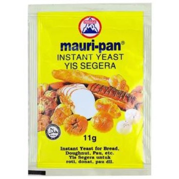 Mauri-pan Instant Yeast 11g Yis Segera Mauripan HALAL | Shopee Singapore