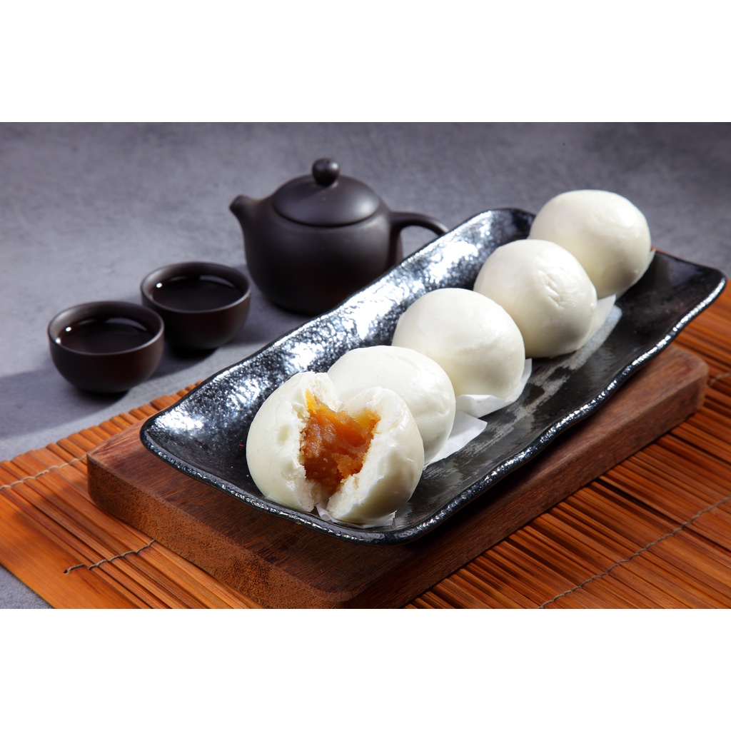 Lotus Paste Bun 6pcs 莲蓉包 (6粒) - *Handmade in SG*手工* | Shopee Singapore