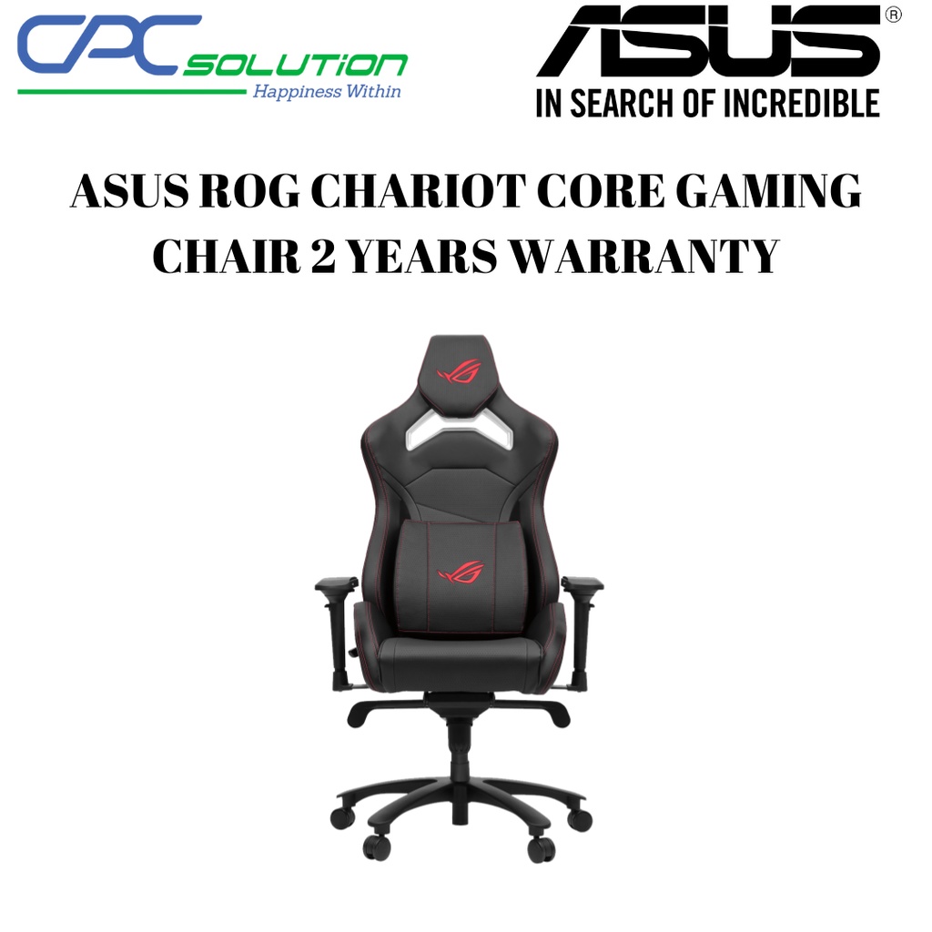 ASUS ROG CHARIOT CORE GAMING CHAIR 2 Years Warranty | Shopee Singapore