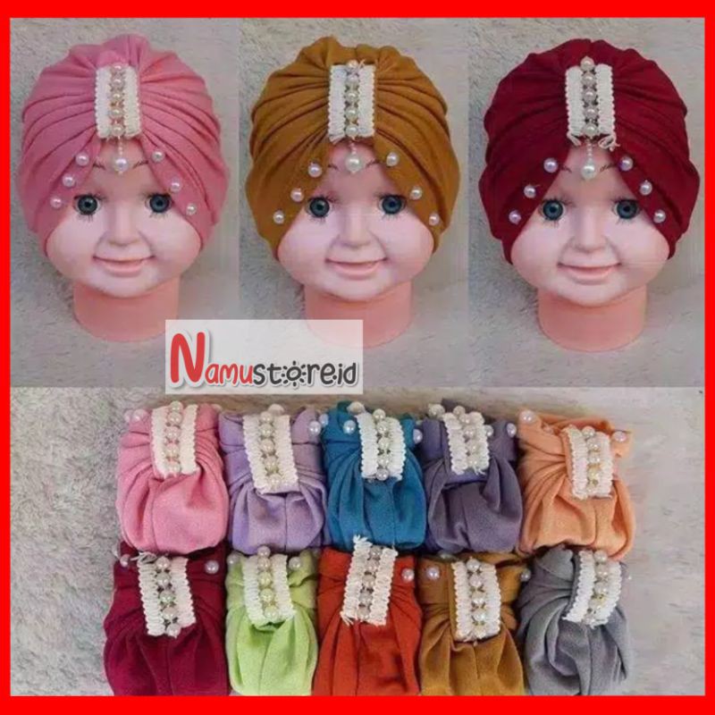 Tifanny Children's Turban, baby turban, cute baby turban aged 0-3 years ...