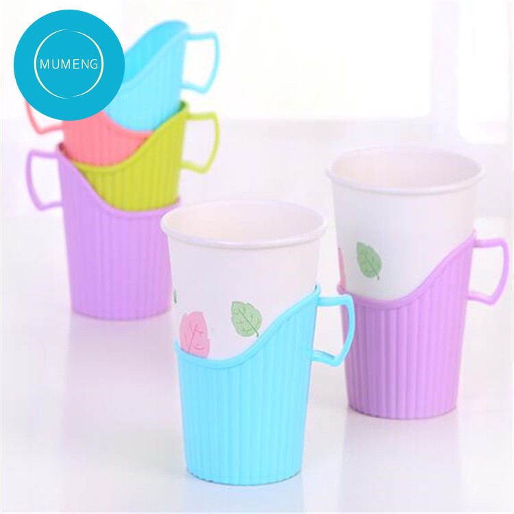 MUMENG One Time Paper Cup Drag Water Cup Thicken Cup Holder Plastic Cup ...