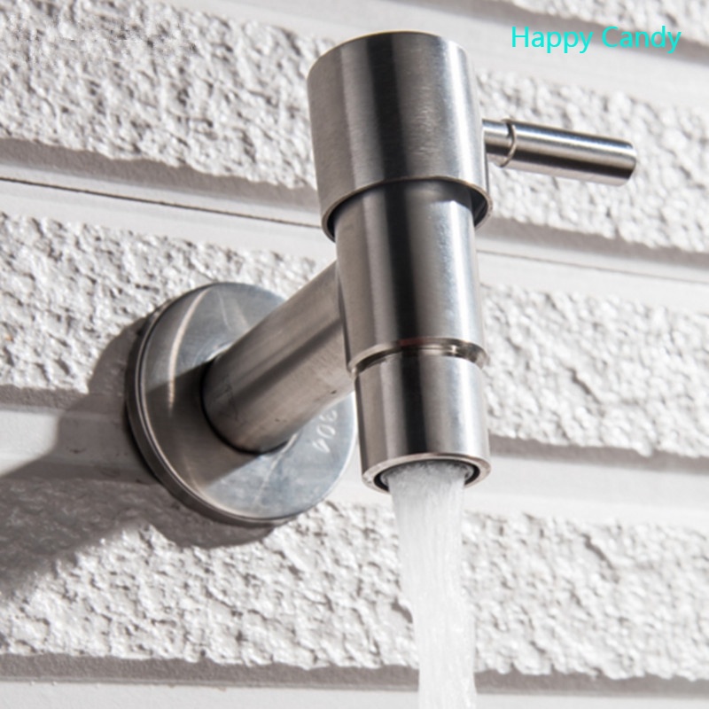 Modern Fashion Garden 304 Stainless Steel Fast Open Faucet/ Wall ...