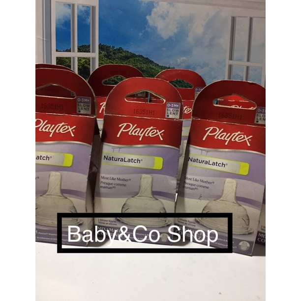 Playtex NIPPLE NATURALATCH /DOT Milk Bottle only (0-3 Months) | Shopee ...