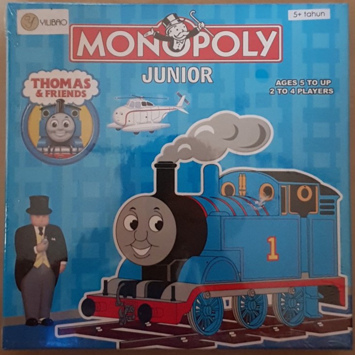 Monopoly Junior Edition ~ Thomas & Friends ~ Funny Kids board games ...