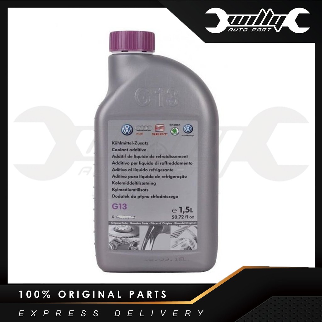 VOLKSWAGEN COOLANT, AUDI COOLANT ( G13 ) 1.5LITRE ( G013A8JM1 ) | Shopee Singapore