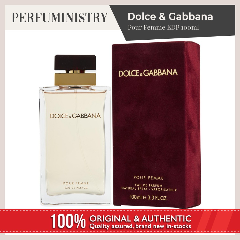 🇸🇬 [perfuministry] DOLCE & GABBANA (D & G) POUR FEMME FOR WOMEN EDP ...