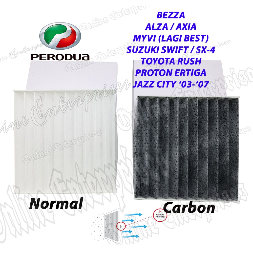 Cabin Air Filter Perodua Myvi Lagi Best Axia Alza Bezza Aruz Ertiga ...