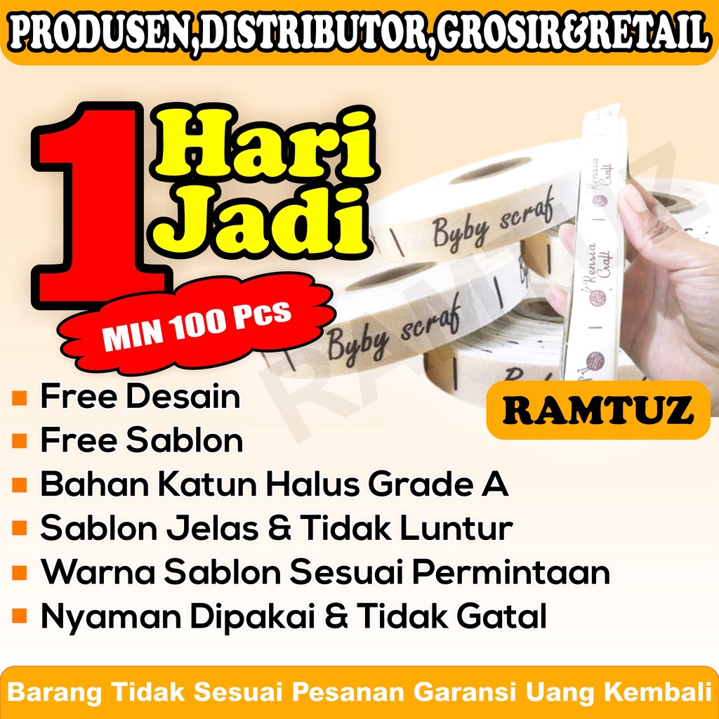 KATUN Hijab Labels/Clothes Labels/Clothes Labels/T-Shirt Labels ...