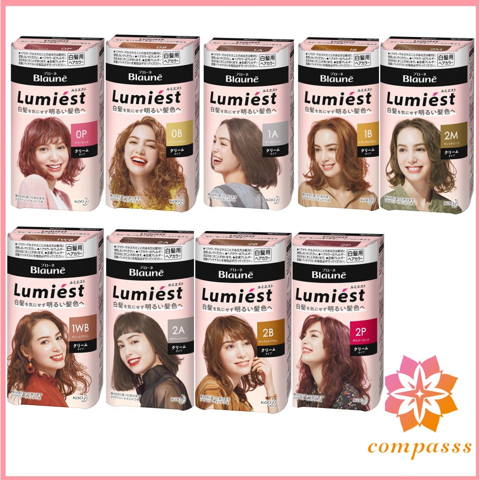 [10 colours]Liese Blaune Fashion Cream Color LUMIEST 108g | Shopee ...