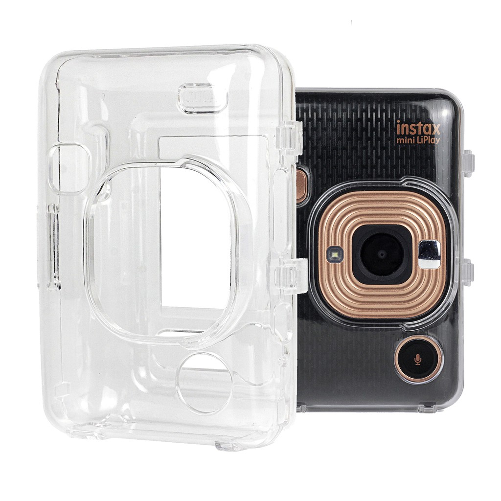 For Fujifilm Instax Mini Liplay Case Clear Plastic Hard Cover | Shopee ...