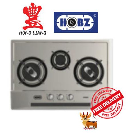 HOBZ Stainless Steel Built In Hob HC6833-INCLUDE INSTALLATION | Shopee ...