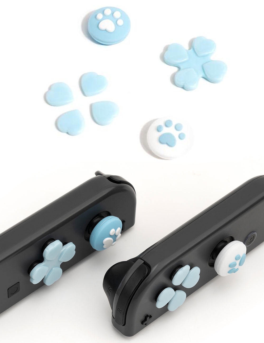 For Nintendo Switch Oled D-pad Cross Direction Button ABXY Key Sticker ...