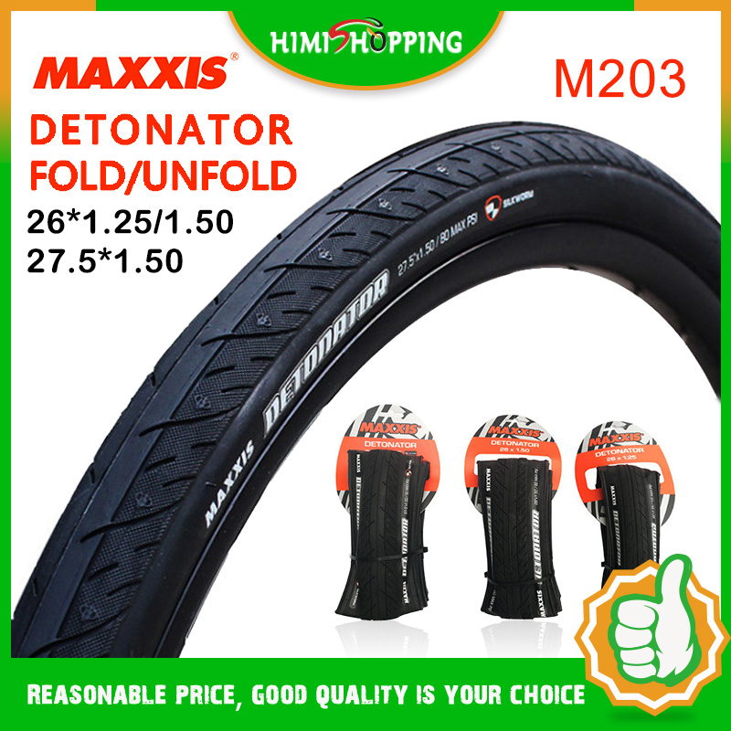 1PC MAXXIS DETONATOR M203 Mountain Bike Tire 26*1.25/1.5 27.5*1.5 Semi ...