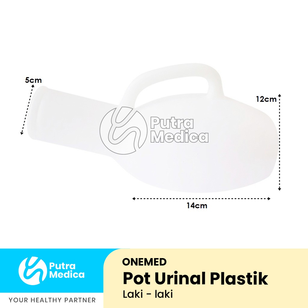 Onemed Plastic Urinal Pot for Boys / Potty Urine Container / Urine Tube ...