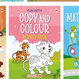 Activity Book/Mini Activity Book for Age 3 to 4 Years/Demy Size/ for ...